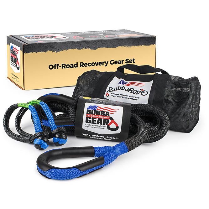 Off road recovery strap store